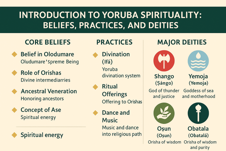 Introduction to Yoruba Spirituality: Beliefs, Practices, and Deities