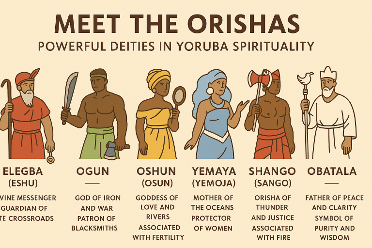 Meet the Orishas: Powerful Deities in Yoruba Spirituality