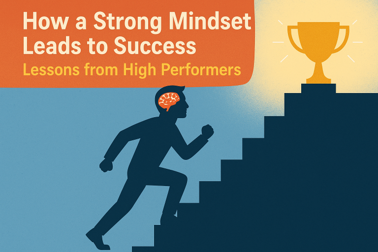 How a Strong Mindset Leads to Success: Lessons from High Performers